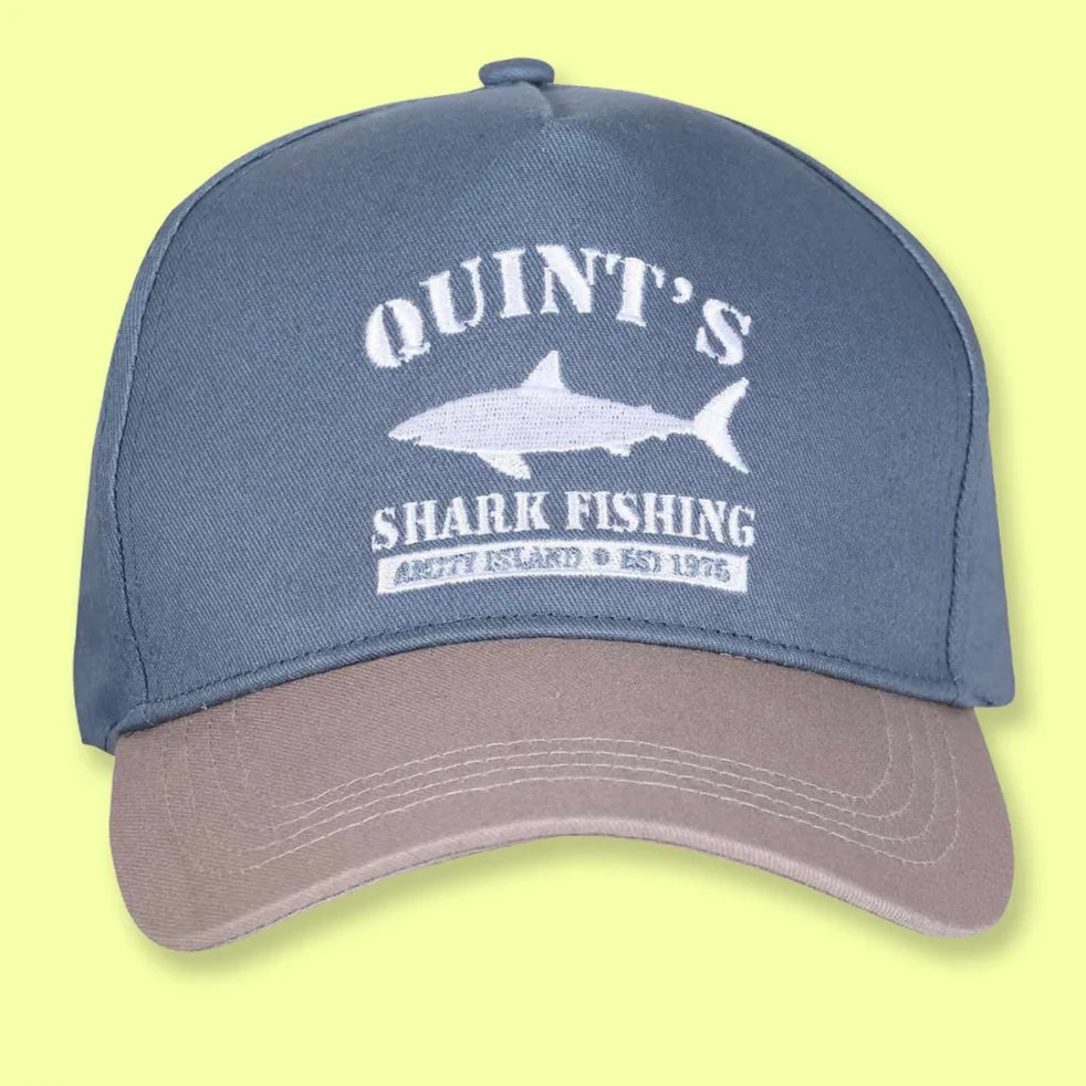 Retro Jaws Movie - Quints Shark Fishing Baseball Cap – Retro Tees Clothing